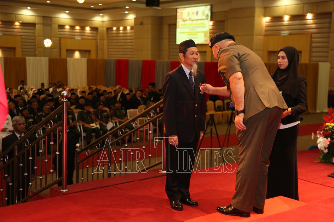 155 veteran ATM terima Pingat Jasa Malaysia | Air Times News Network
