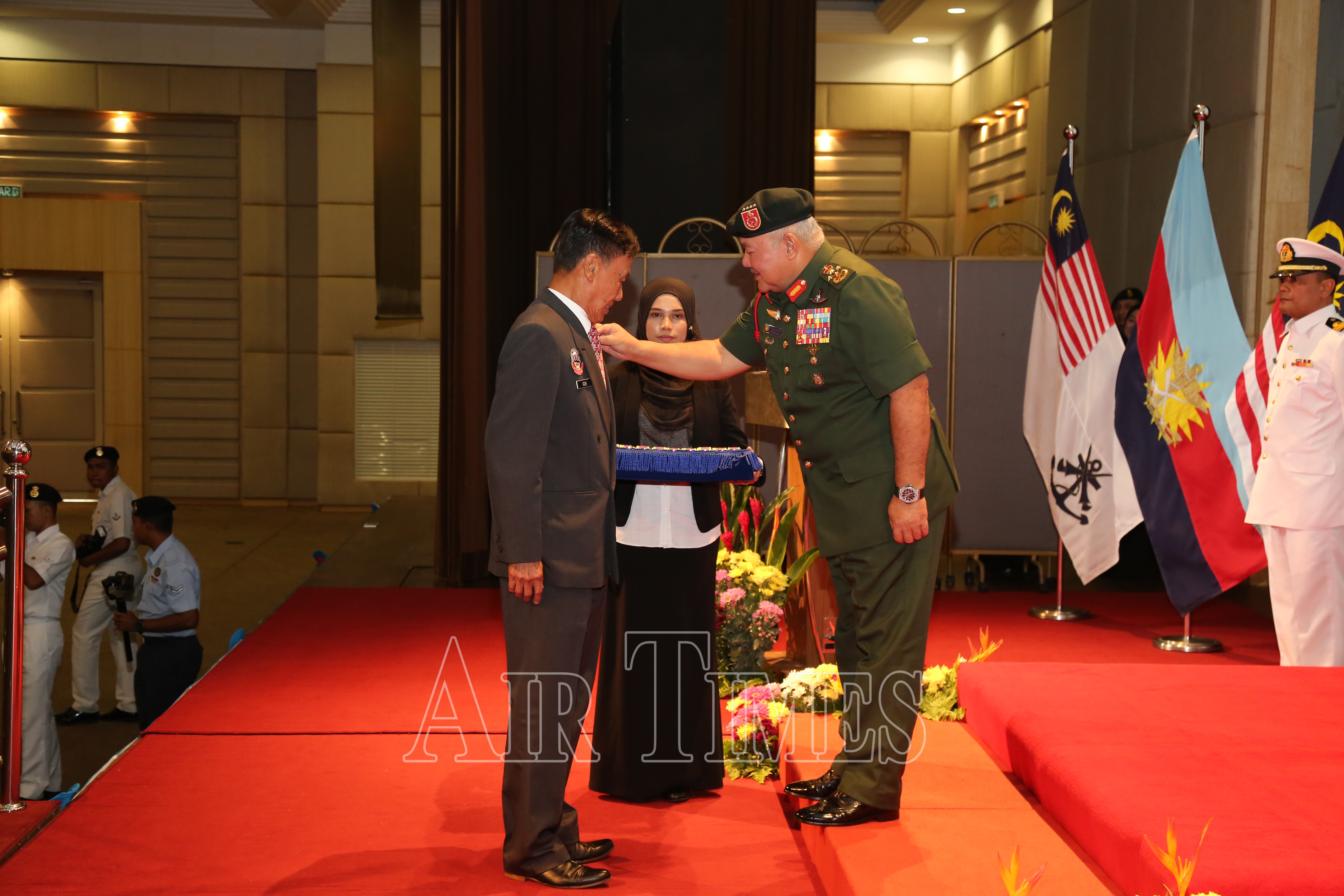[Air Times News Network] 360 Veteran ATM terima Pingat Jasa Malaysia