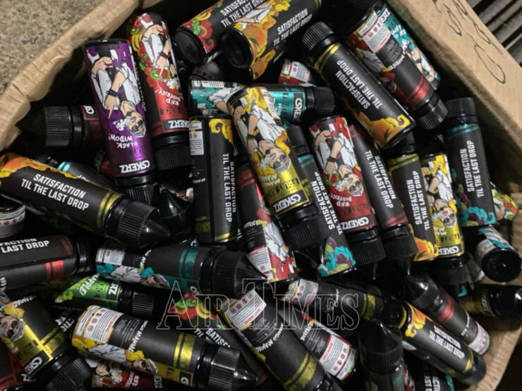 [Air Times News Network] PGA rampas 593 botol perisa vape bernilai RM50 ...
