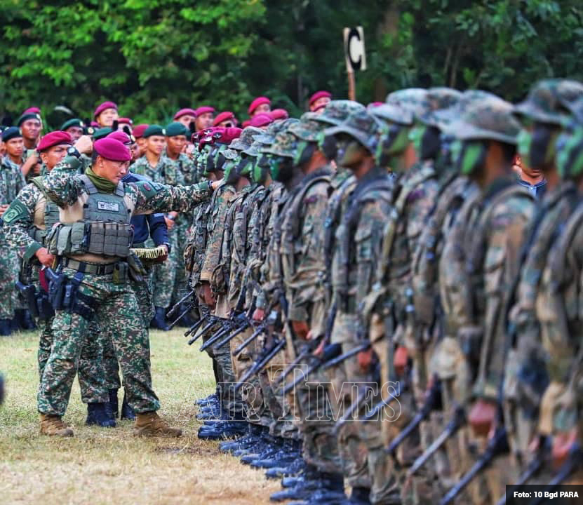 Kursus asas PAC uji kegigihan, kekentalan dan kecekalan anggota 10 Briged PARA | Air Times News ...