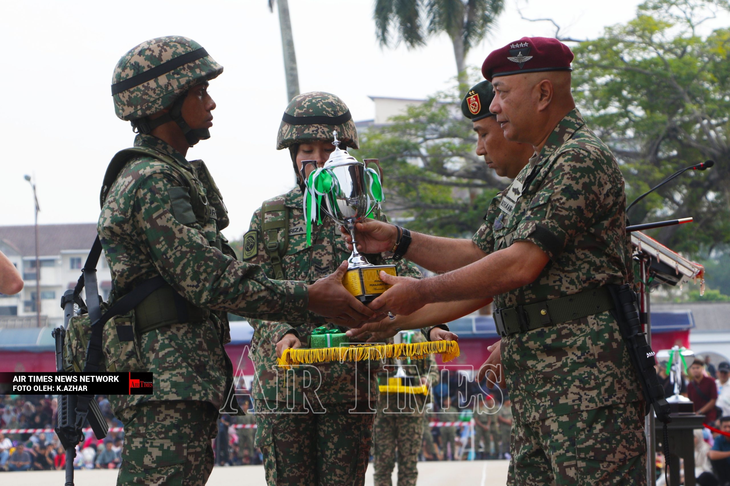[Air Times News Network] #Pertahanan: Pelajar lulusan Diploma Kepolisan ...