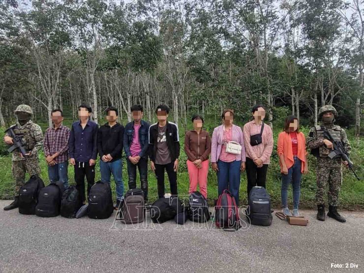 [Air Times News Network] Tentera Darat tahan 9 PATI Myanmar ceroboh ...