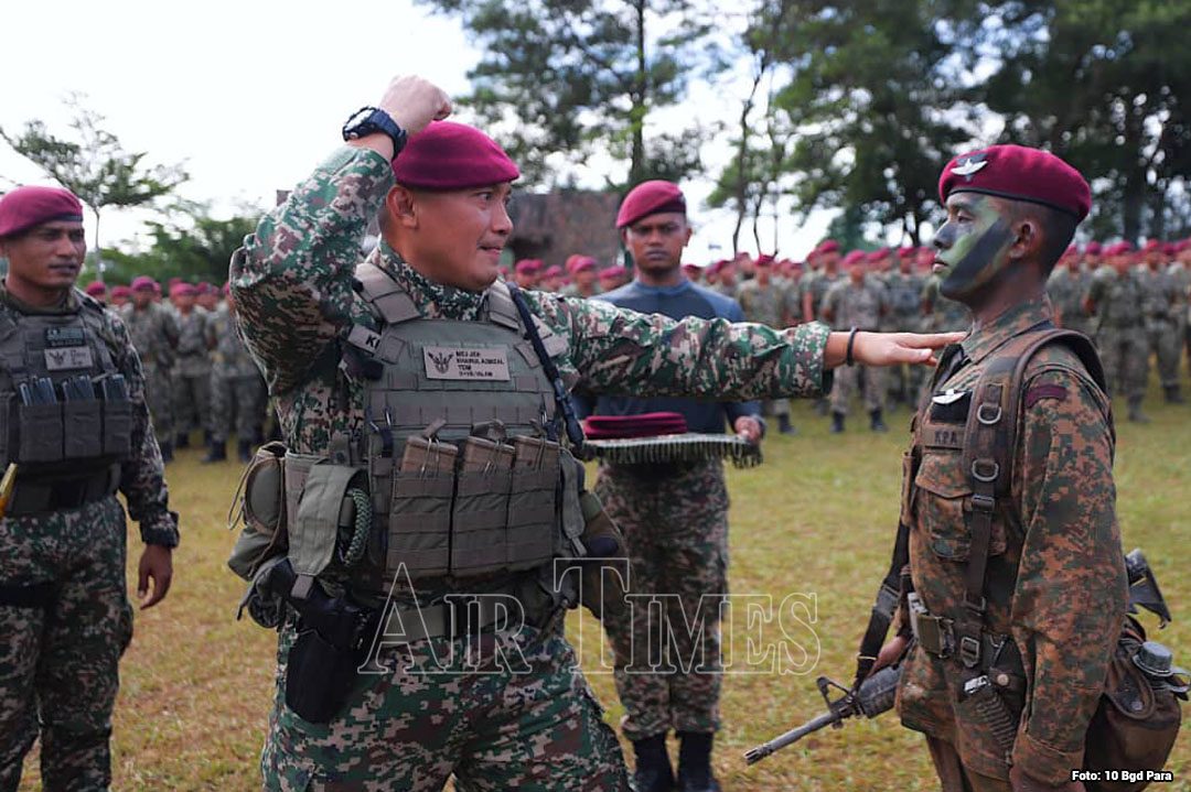 10 Briged Para: 35 pegawai, 117 anggota tamatkan kursus APAC | Air Times News Network